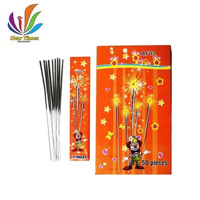 Iron Wire Shape Hand Held Sparklers 7 Inch For New Year Celebration
