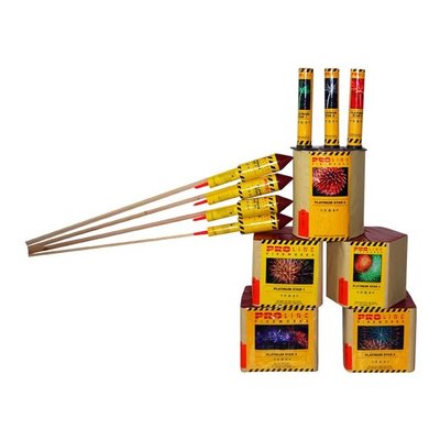Assorted Pyrotechnic Fireworks For Festival Celebration / Home Party